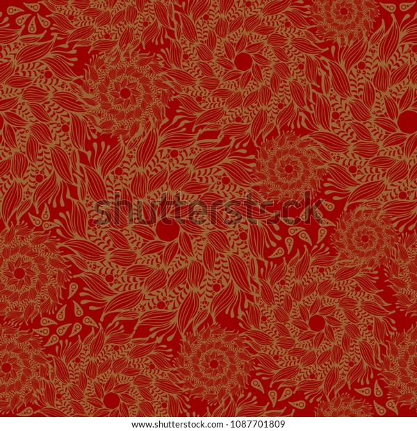 Mandara Boho Design Organic Natural Vector Stock Vector (Royalty Free ...