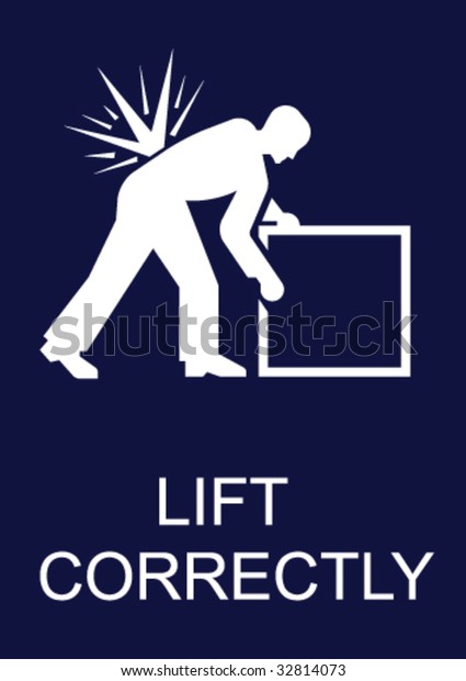 Mandatory Lift Correctly Sign Stock Vector (Royalty Free) 32814073 ...