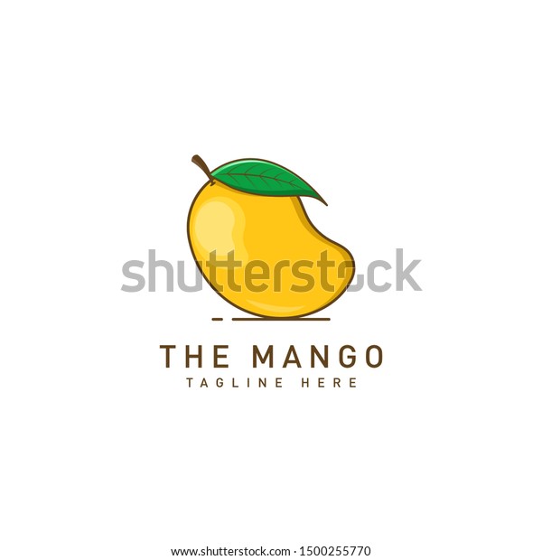 Mango Fruit Logo Vector Template Mango Stock Vector (Royalty Free ...