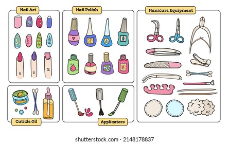 13,699 Manicure elements Stock Vectors, Images & Vector Art | Shutterstock