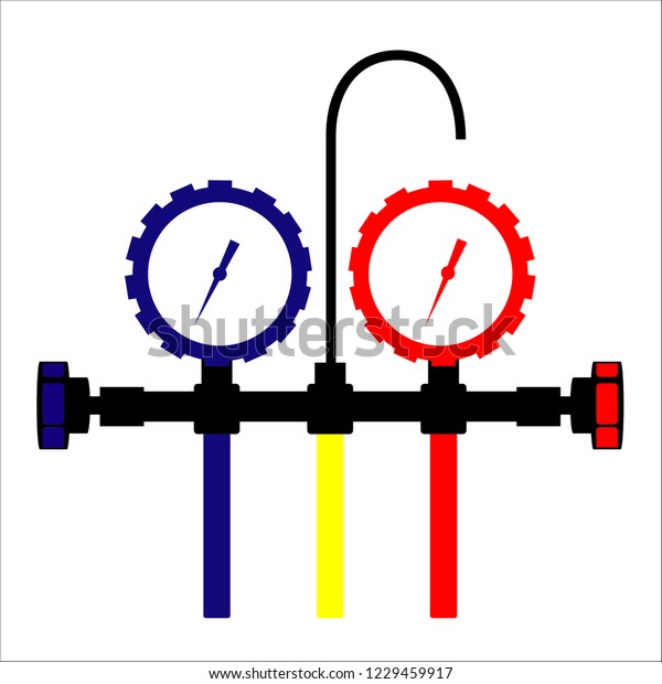Maniflod Guage Vector Stock Vector (Royalty Free) 1229459917