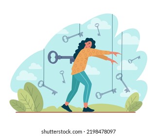 Manipulation Control Over People Concept Puppet Stock Vector (Royalty ...