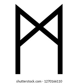 182 Rune Mannaz Images, Stock Photos & Vectors | Shutterstock