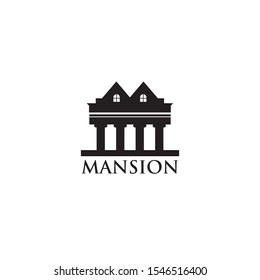 Mansion Icon Logo Design Vector Stock Vector (Royalty Free) 1546516400