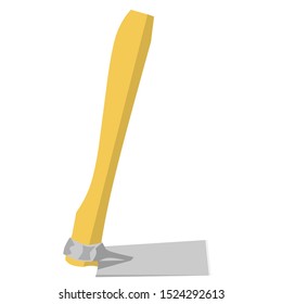 Manual Hoe Vector Design Traditional Tools Stock Vector (Royalty Free ...