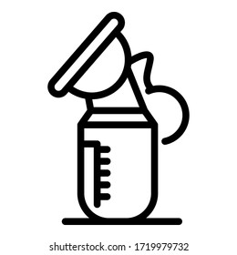 Manual Milk Pump Icon Outline Manual Stock Vector (Royalty Free ...