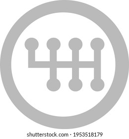 Manual Transmition Shift Knop Icon Stock Vector (Royalty Free ...