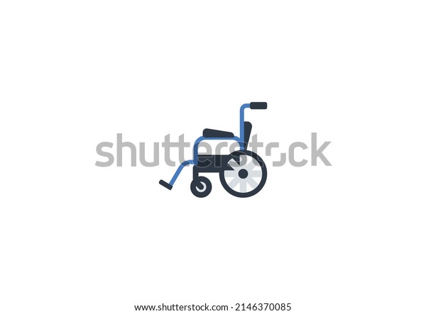 Manual Wheelchair Vector Isolated Emoticon Manual 库存矢量图（免版税）2146370085 ...
