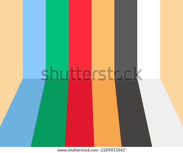 Many Color Bars Background Your Design Stock Vector (Royalty Free ...