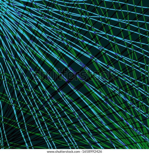 Many Rays Green Light Symmetrical Bright Stock Vector (Royalty Free ...