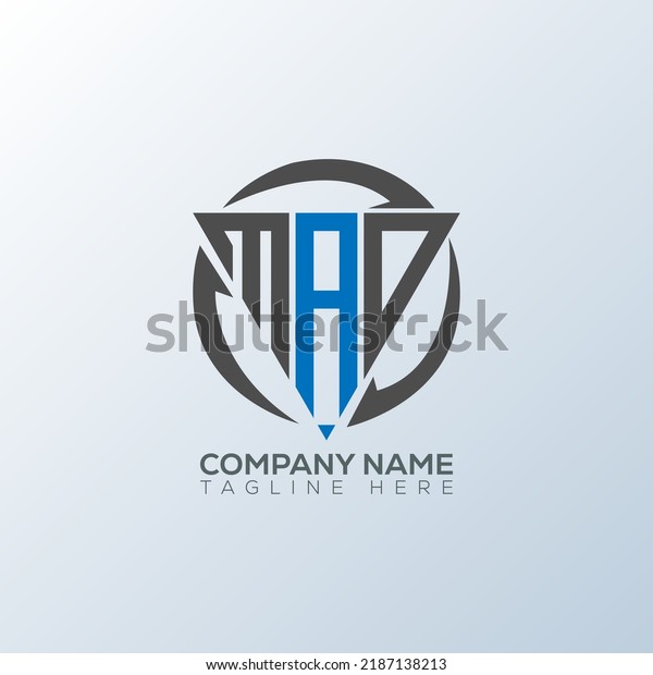 Mao Initial Modern Logo Design Vector Stock Vector (Royalty Free ...