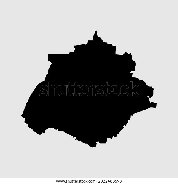 Map Aguascalientes Mexico Outline Silhouette Vector 库存矢量图（免版税 ...