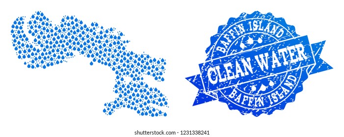 Map Baffin Island Vector Mosaic Clean Stock Vector (Royalty Free ... Map Baffin Island Vector Mosaic Clean Stock Vector (Royalty Free ...