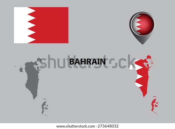 Map Bahrain Symbols Stock Vector (Royalty Free) 273648032 | Shutterstock