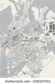 Map City Gyor Hungary Stock Vector (Royalty Free) 2185107551 | Shutterstock