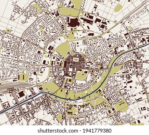 Map City Timisoara Romania Stock Vector (Royalty Free) 1941779380 ...