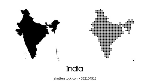 2,499 India map dot Images, Stock Photos & Vectors | Shutterstock