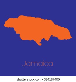 1 Jamica Map Isolated Images, Stock Photos & Vectors | Shutterstock
