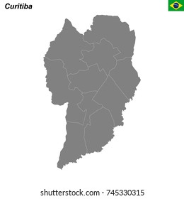 406 Curitiba Map Images, Stock Photos & Vectors | Shutterstock