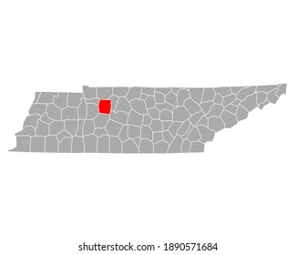 Map Dickson Tennessee On White Stock Vector (Royalty Free) 1890571684 ...