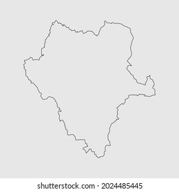 Map Durango Mexico Outline Silhouette Vector: vetor stock (livre de ...