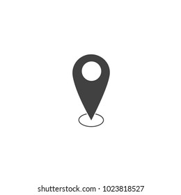 Map Icon Pin Landmark Stock Vector (Royalty Free) 1023818527 | Shutterstock