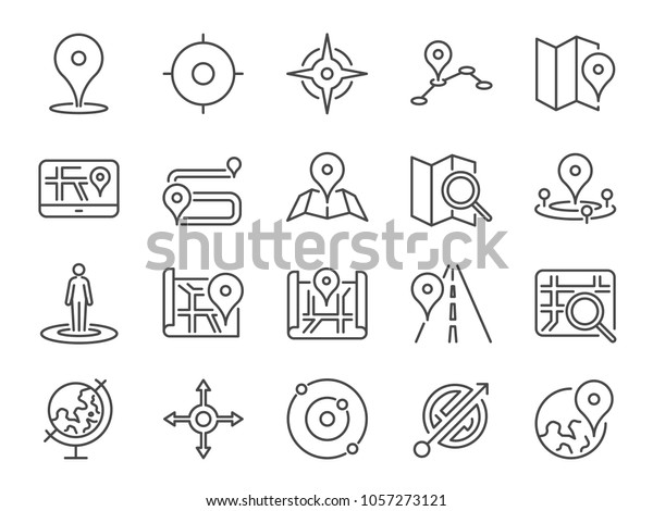 913 Current Location Icon Vector Images, Stock Photos & Vectors ...