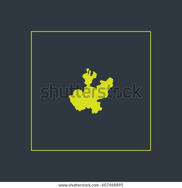 Map Jalisco Vector Illustration: vector de stock (libre de regalías ...