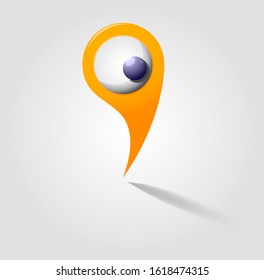 Map Label Location Metric Symbol Stock Vector (Royalty Free) 1618474315 ...