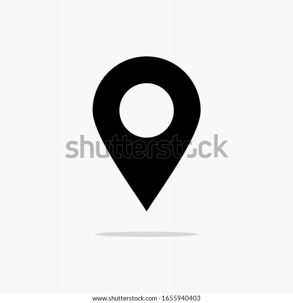 Map Location Icon Pin Marker Icon Stock Vector (Royalty Free ...