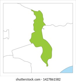 Printable Street Map Jamaame Somalia Map Stock Vector (Royalty Free ...