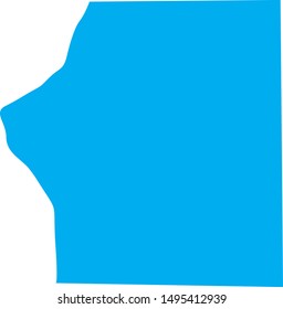 Map Mason County State Stock Vector (Royalty Free) 1495412939 ...