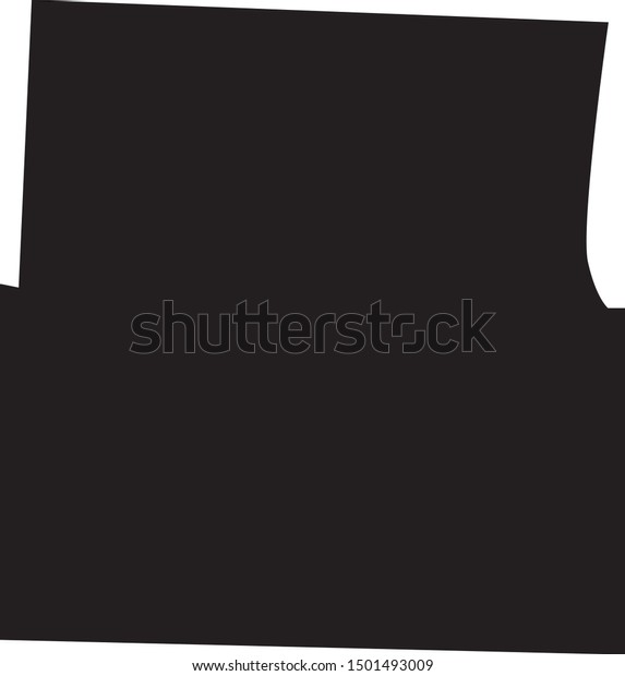 Map Morrill County State Nebraska Stock Vector (Royalty Free ...