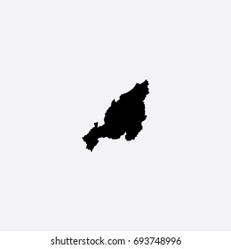 Map Inirida Vector Illustrator: vector de stock (libre de regalías ...