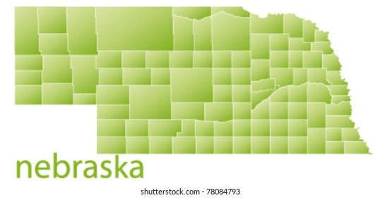 Map Nebraska State Usa Stock Vector (Royalty Free) 78084793 | Shutterstock Map Nebraska State Usa Stock Vector (Royalty Free) 78084793 | Shutterstock