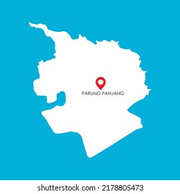 Map Parung Panjang Bogor Regency West: เวกเตอร์สต็อก (ปลอดค่าลิขสิทธิ์ ...