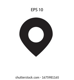 Map Pins Sign Location Icon Stock Vector (Royalty Free) 1675981165 ...
