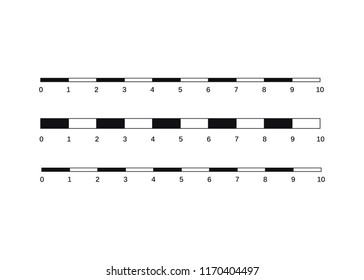 Map Scales Graphics Measuring Distances Scale 库存矢量图（免版税）1171513435 ...