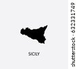 Sicily Map Royalty-Free Images, Stock Photos & Pictures | Shutterstock
