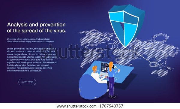 Map Spread Prevention Virus Disease Vector Stock Vector (Royalty Free ...