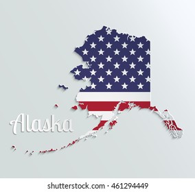 2,349 Alaska flag map Images, Stock Photos & Vectors | Shutterstock