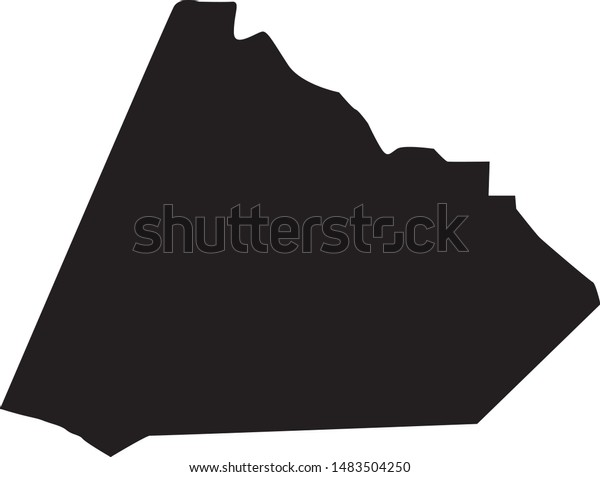 Map Stephens County Georgia State Usa Stock Vector (Royalty Free ...