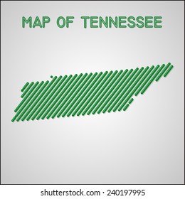 Map Tennessee Transparency Effects Used Stock Vector (Royalty Free ...
