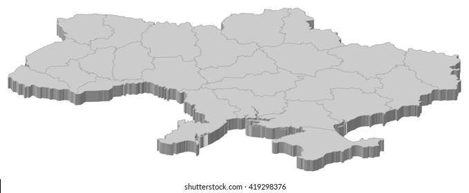 5,579 Ukraine Map 3d Images, Stock Photos & Vectors | Shutterstock