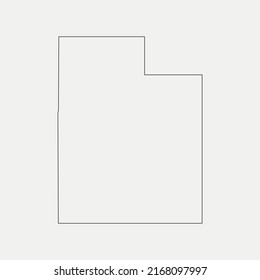 2,012 Utah state outline Images, Stock Photos & Vectors | Shutterstock