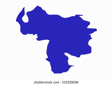 Guaranda Region Map Country Ecuador Stock Vector (Royalty Free ...