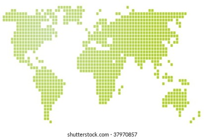 8,131 World map in blocks Images, Stock Photos & Vectors | Shutterstock