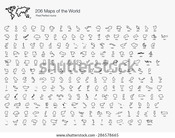671,598 Country Outlines Images, Stock Photos & Vectors | Shutterstock