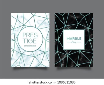 Marble Abstract Background Book Cover Design Stock Vector (Royalty Free ...