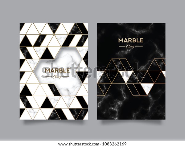 Marble Abstract Background Book Cover Design Stock Vector (Royalty Free ...